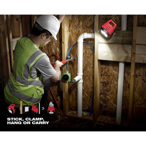 Milwaukee 2364-20 M12 12V Rover LED Cordless Compact Flood Light - Bare ...