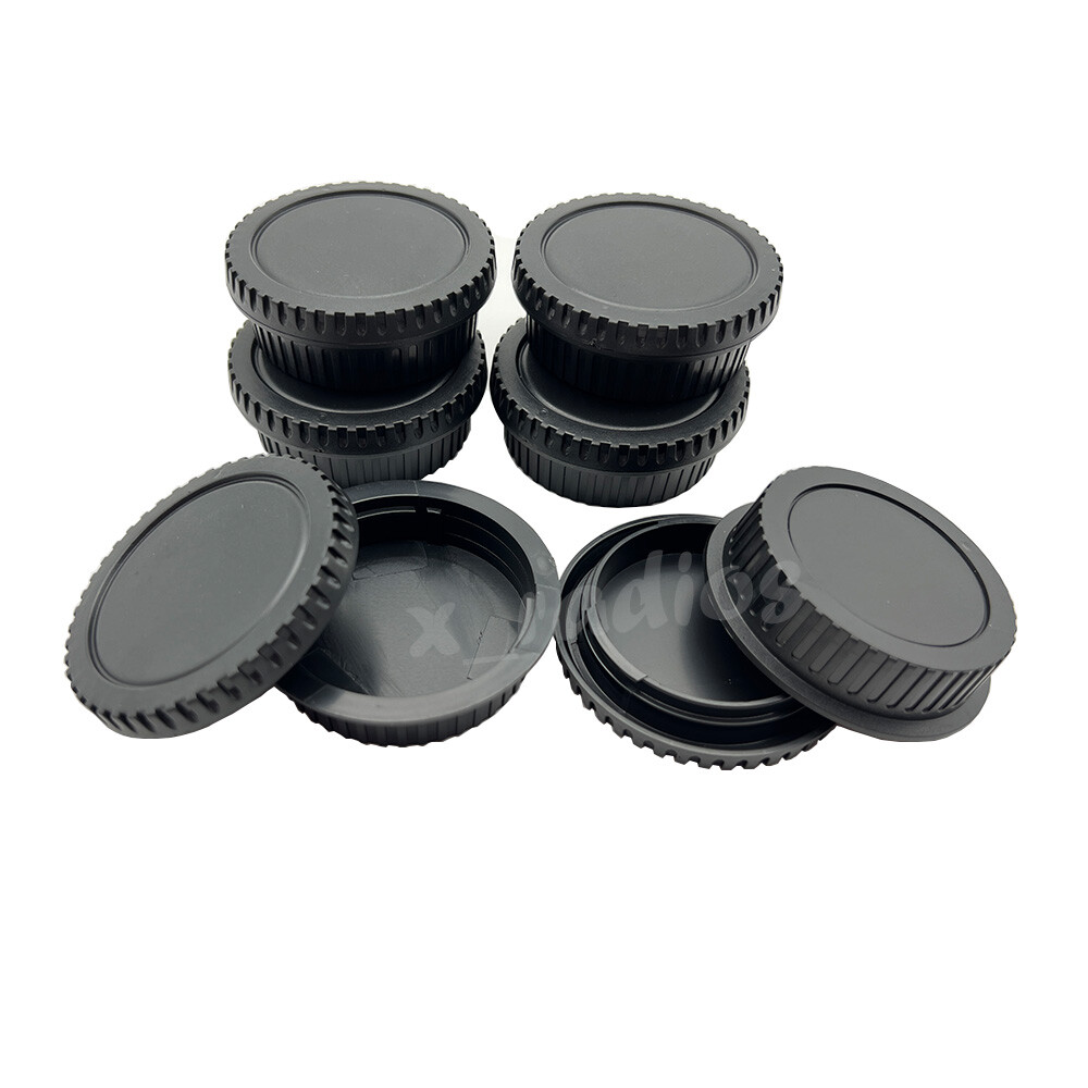 6 x Packs Rear Lens Cover + Camera Body Front Cap for Canon EOS EF DSLR ...