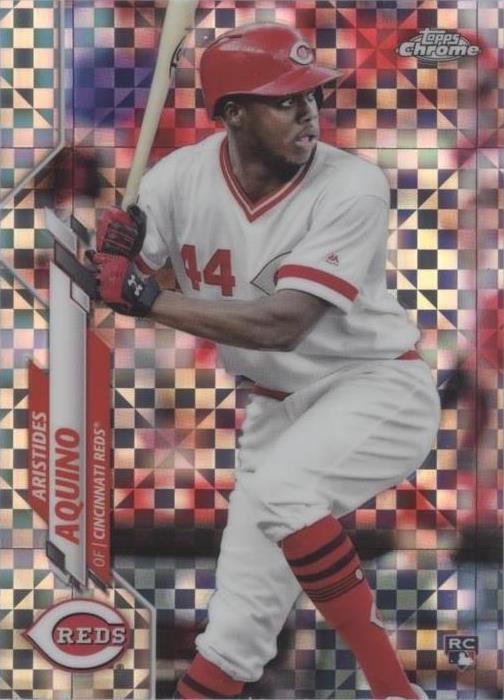 2020 Topps Chrome - Aristides Aquino #111 X-Fractor (RC) for sale ...