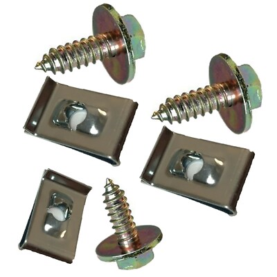 10x M6 x 19mm Self Tapping Hex Screw Speed Captive Nut UnderTray Kit ...