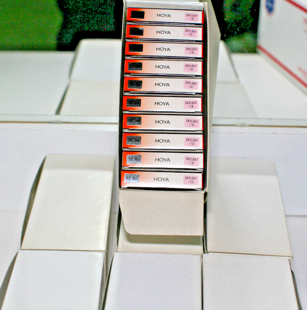 52MM HOYA SKYLIGHT FILTERS (NOS) 70 FILTERS SOLD AS A LOT | eBay