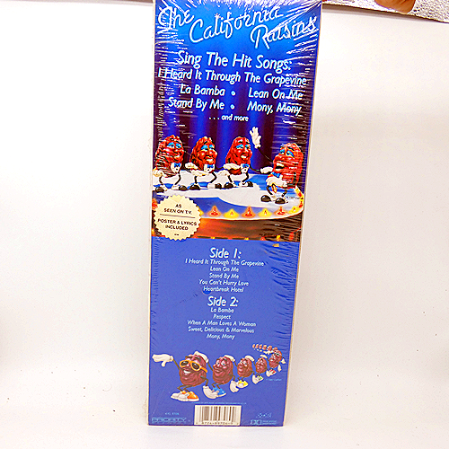 The California Raisins Sing The Hit Songs Cassette 1987 NEW Sealed Long ...