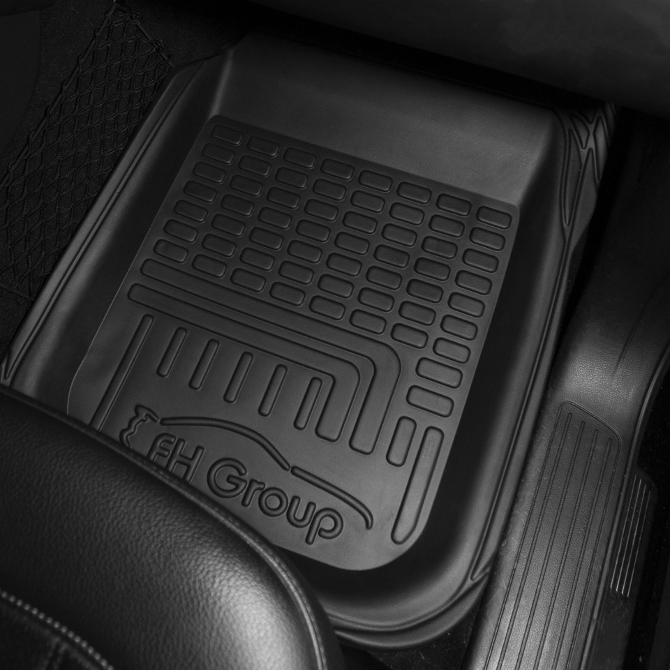 3D TPO Plastic Floor Mats Waterproof Semi-Universal Mat Black | eBay
