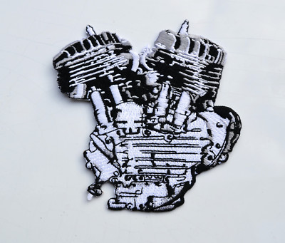 Flathead, MOTOR, Patch, Badge, Old School, Vintage, Chopper, Badge ...