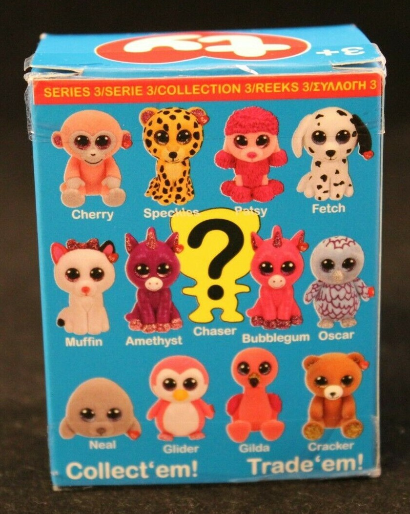 TY Beanie Boos - Mini Boo Figures Series 3 - Bubblegum - Pink Unicorn ...