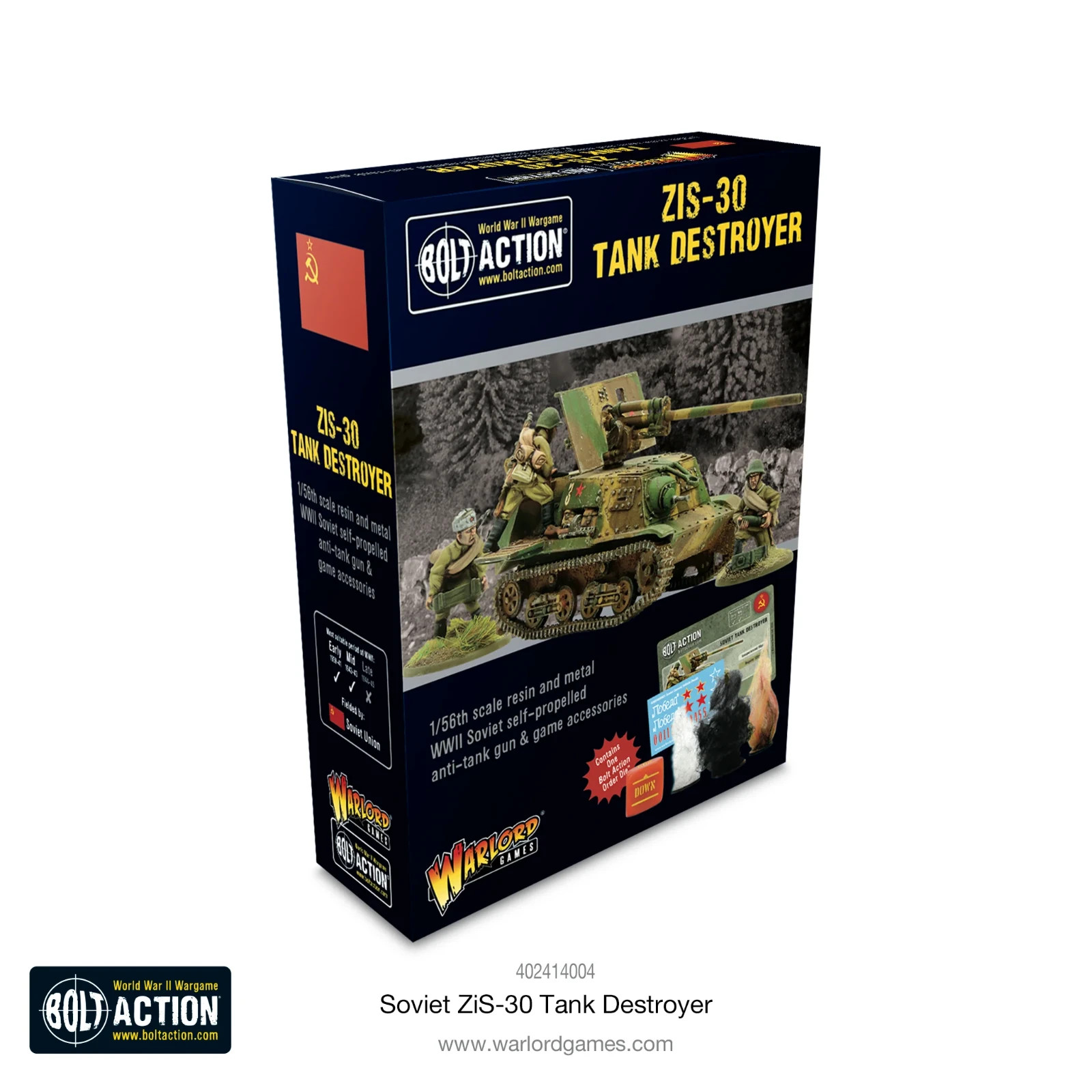 Bolt Action Soviet ZIS-30 Tank Destroyer Warlord Games 28mm | eBay UK