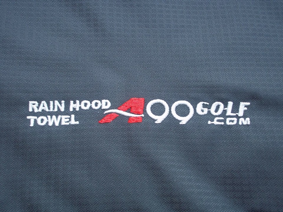 A99 Golf Rain Hood Towel Waterproof Golf Bag Cover Portable Blue 17 3/4 ...