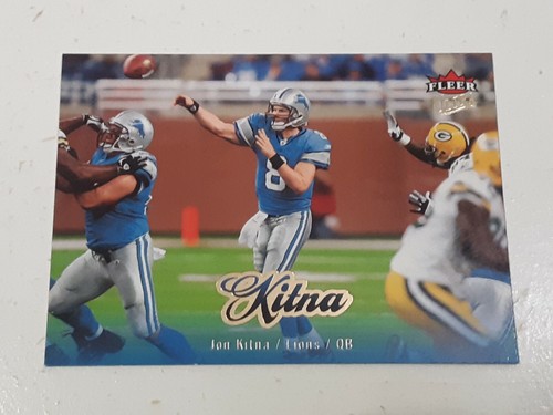 Jon Kitna Detroit Lions 2007 Fleer Ultra Card #63 | eBay