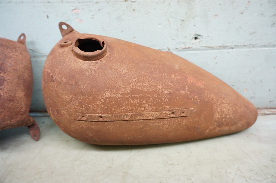 1954 Panhead Gas Tank Harley OEM NICE GAS Tanks Left Right *2402 | eBay
