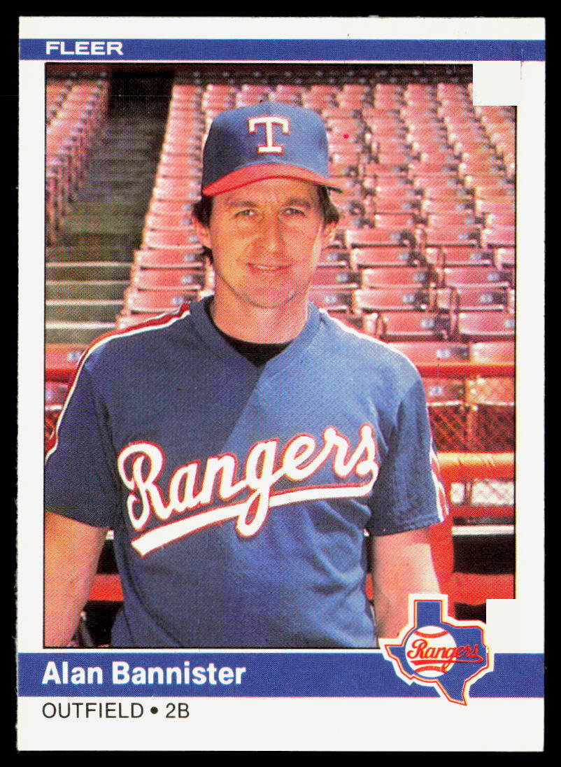 Alan Bannister 1984 Fleer Update #U-7 NMT | eBay