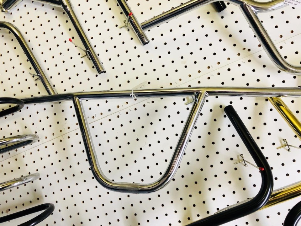 BMX CW HUTCH STYLE HANDLEBAR OLD SCHOOL HANDLEBARS FREESTYLE GT TIOGA ...