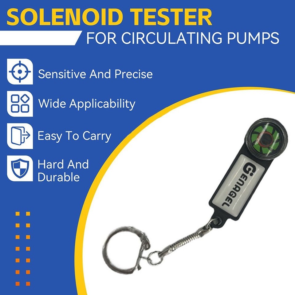 Solenoid Valve Tester with Compact Design for Pump Motor Rotation ...