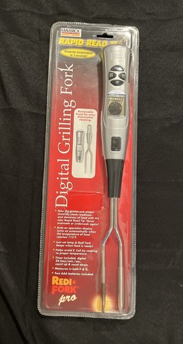 Brand New Sealed Bar B Fork Pre-Programmed Digital Grilling Fork ...