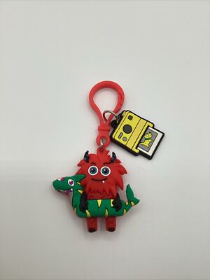 American Heart Association Kids Heart Challenge Keychain red monster w ...