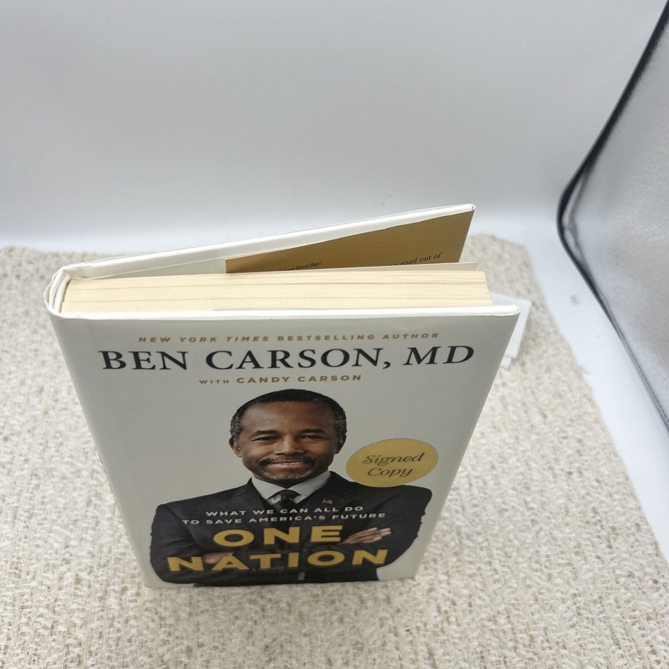 "One Nation" Signed Book with dust jacket. by Ben Carson M.D. 2014 | eBay