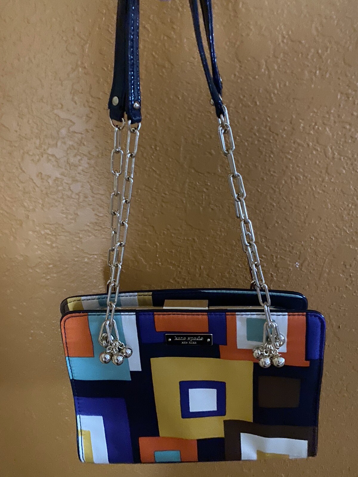 RARE!! Kate Spade Geometric Print Multi-Color Small S… - Gem