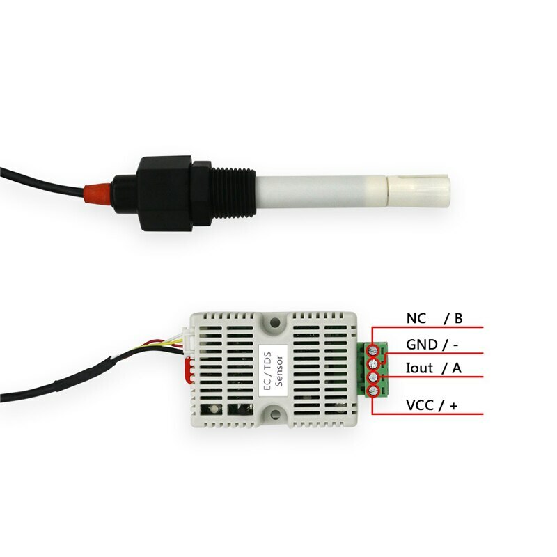 TDS Water Sensor Module 0-2200 Water EC/TDS Conductivity Sensor Module ...