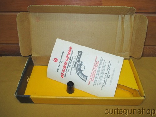 Vintage Ruger Model GP100 357 Magnum Dual Action Revolver Box Only | eBay