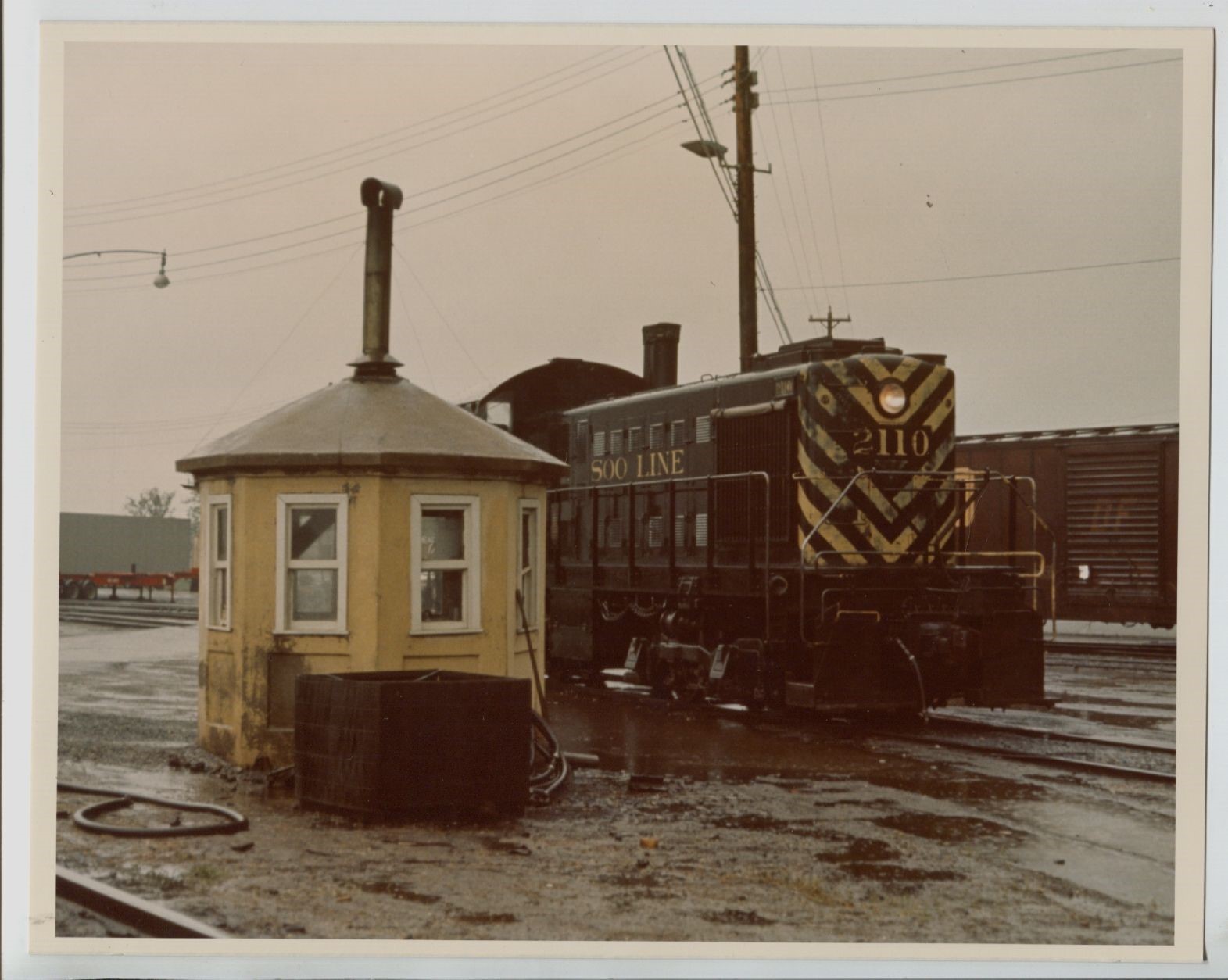 Vintage Soo Line Railroad Switch Engine #2110 & 8x10 photo | eBay