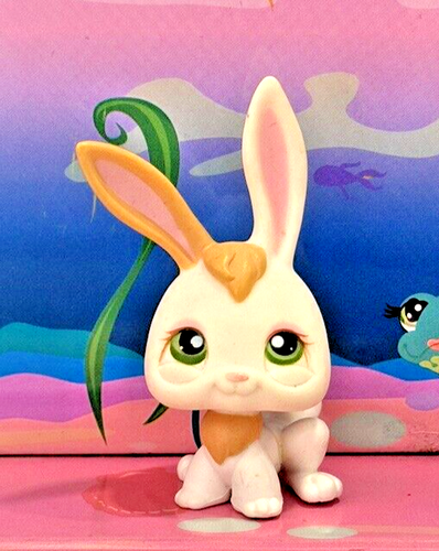 LITTLEST PET SHOP LPS AUTHENTIC WHITE & TAN BUNNY RABBIT #322 | eBay ...