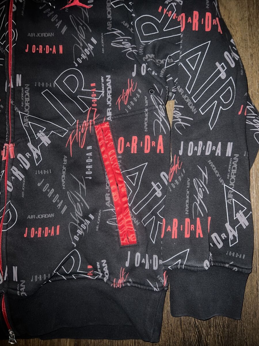 90's VTG NIKE AIR JORDAN ALL OVER PRINT AOP HOODIE ZIPPER 90's VTG NIKE AIR JORDAN ALL OVER PRINT AOP HOODIE ZIPPER