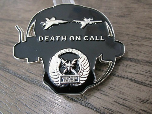 USAF TACP Tactical Air Control Party Death On Call Beret Skull ...