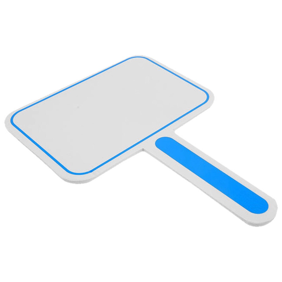 Handheld Blank Foams Whiteboard Office Dry Erase Board Judges Score ...