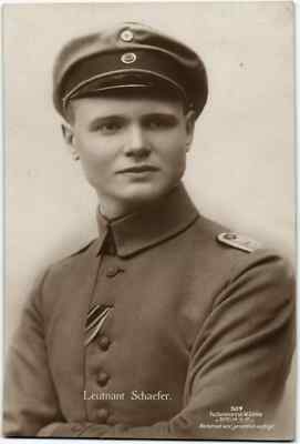 German WWI Ace Karl Emil Schäfer Jasta 11 and 28 Sanke #507 Photo ...