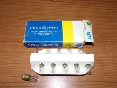 GE 1873 Aircraft Light Bulbs (Sale for 11) | eBay