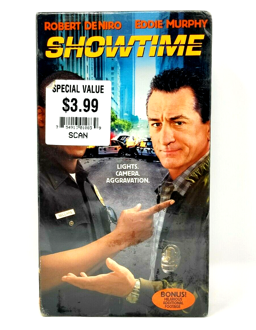 Showtime Eddie Murphy Vhs SHOWTIME VHS 2002 Big Box Ex Rental Eddie