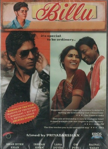 BILLU (AKA BILLU BARBER) - EROS BOLLYWOOD DVD - Shah Rukh Khan, Irfan ...