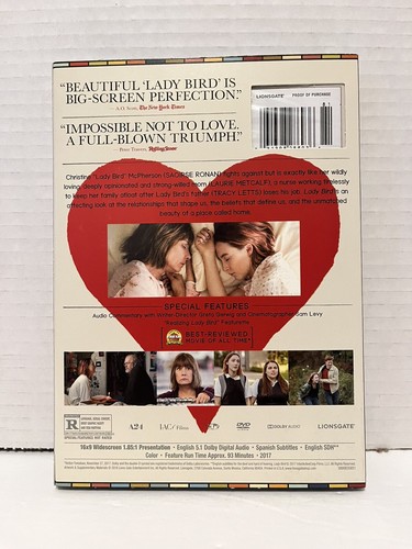Lady Bird (DVD, 2017) for sale online | eBay
