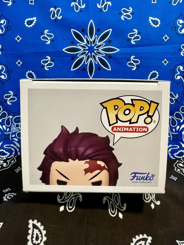 FUNKO POP JAPAN ANIME DEMON SLAYER TANJIRO WITH NOODLES #1304 VINYL ...