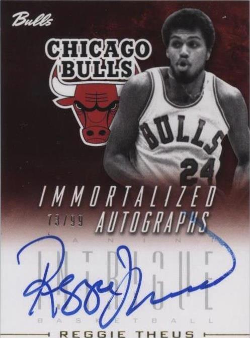2013-14 Panini Intrigue - Immortalized Autographs Reggie Theus #50 /99 ...