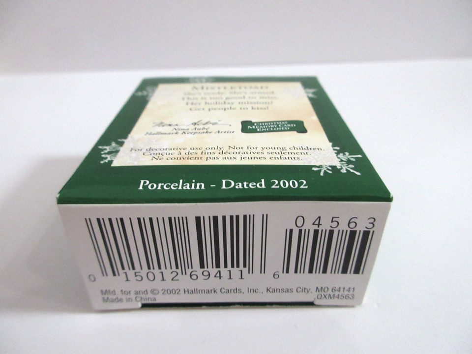 Mistletoad 2002 Hallmark Miniature Ornament QXM4563 - NIB | eBay