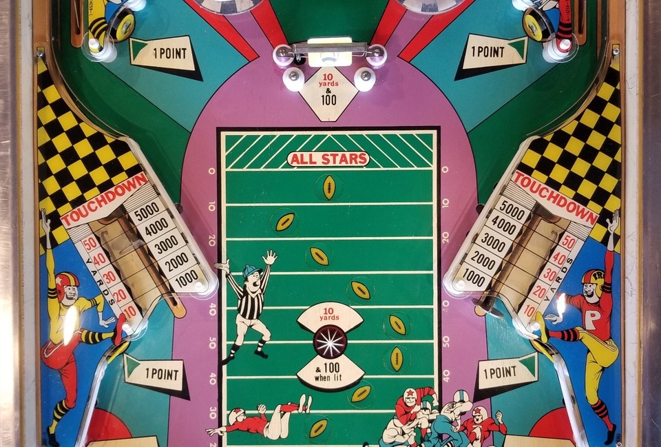 Pro-Football Pinball Machine (1973 Gottlieb) Completely Refurbished | eBay
