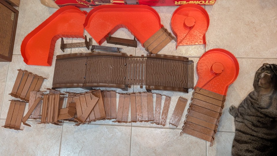 Vintage 1982 Schaper Stomper 4x4 Toy Wild Country Track Set w/OB near ...