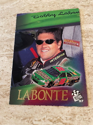 1997 Press Pass NASCAR Racing Promo Card - Bobby Labonte - NRMT | eBay