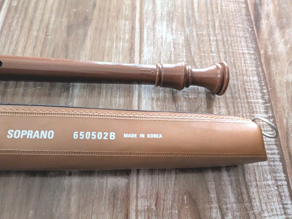 LMI Soprano Recorder in Case 650502B Clean Works | eBay
