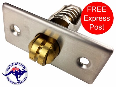 HEAVY DUTY ROLLER LATCH DOOR LOCK CATCH MORTISE SPRING LOADED ...