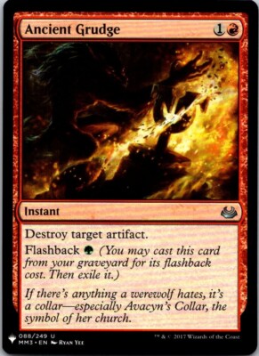Magic the Gathering Ancient Grudge Mystery Booster MTG Free Shipping | eBay