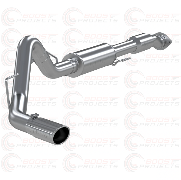 MBRP 3.5'' Cat-Back AL Exhaust Single Exit W/SS Tip For 11-14 Ford F ...