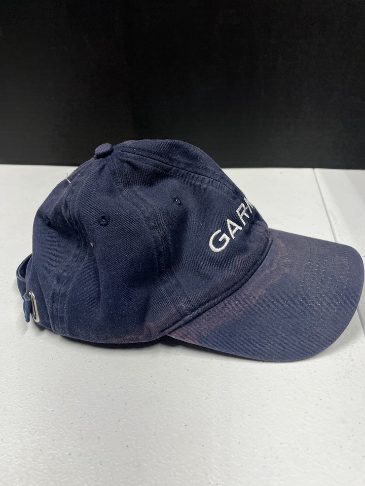 Garmin GPS Adjustable Blue Baseball Cap Hat | eBay