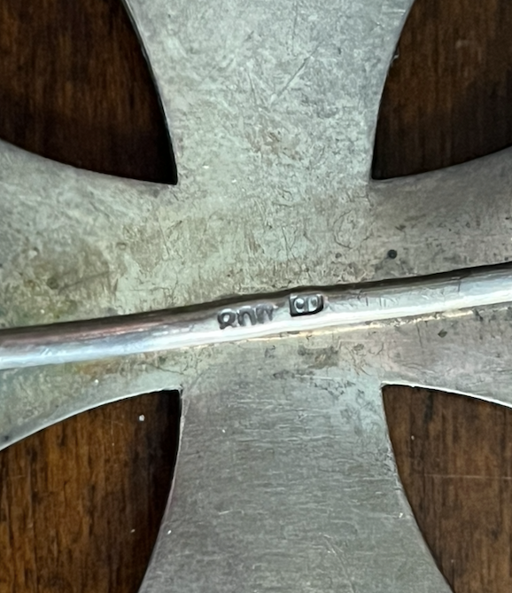 WW1 Imperial German Iron Cross 1st Class 1914 by Carl Dillenius | eBay