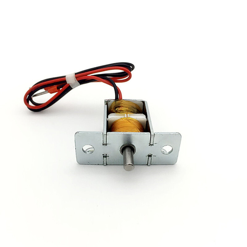 DC 12V Push/Pull Type Bidirectional Self-holding Mini DC Solenoid ...