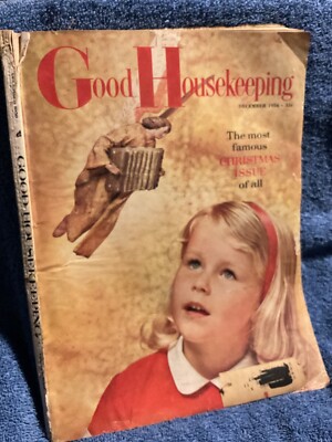 Vintage Good Housekeeping Magazine December 1956 Issue Christmas Issue ...