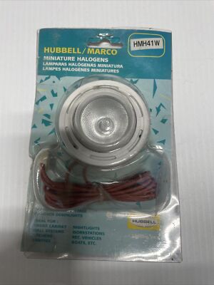 Hubbell Marco HMH41W Cabinet light for G4 20W 12V Adjustable eyeball | eBay