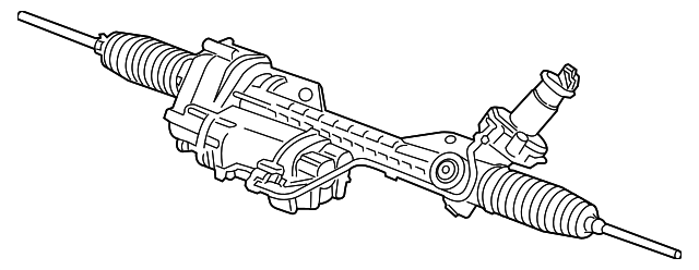 2011-2015 BMW 328i F30 Electric Steering Gear Rack and Pinon OEM ...