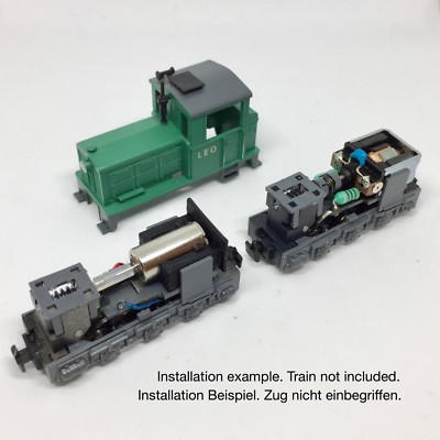 Roco H0e Diesel loco 12V Coreless motor conversion kit for fx 33209 ...
