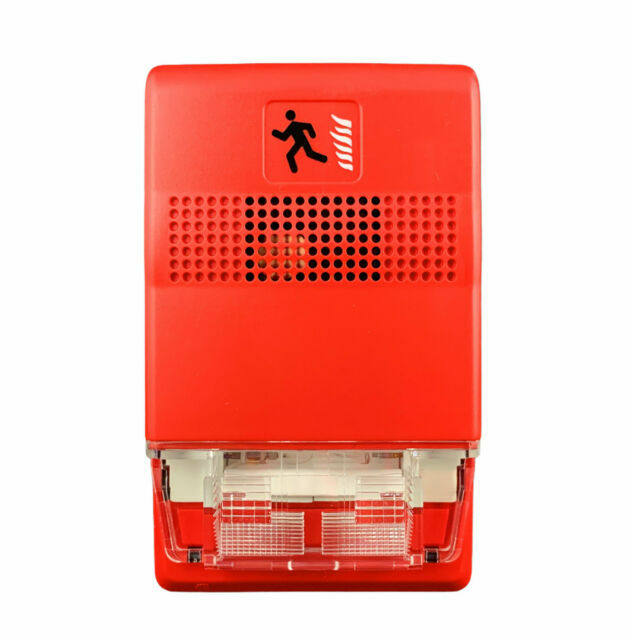 Edwards EST Genesis 24V Wall Mount Fire Alarm - Red (G1R-HDVM) for sale ...